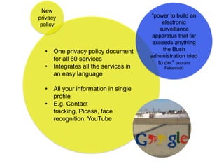 GOOGLE and privacy regulations | PPT