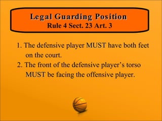 Legal Guard And Block & Charge | PPT