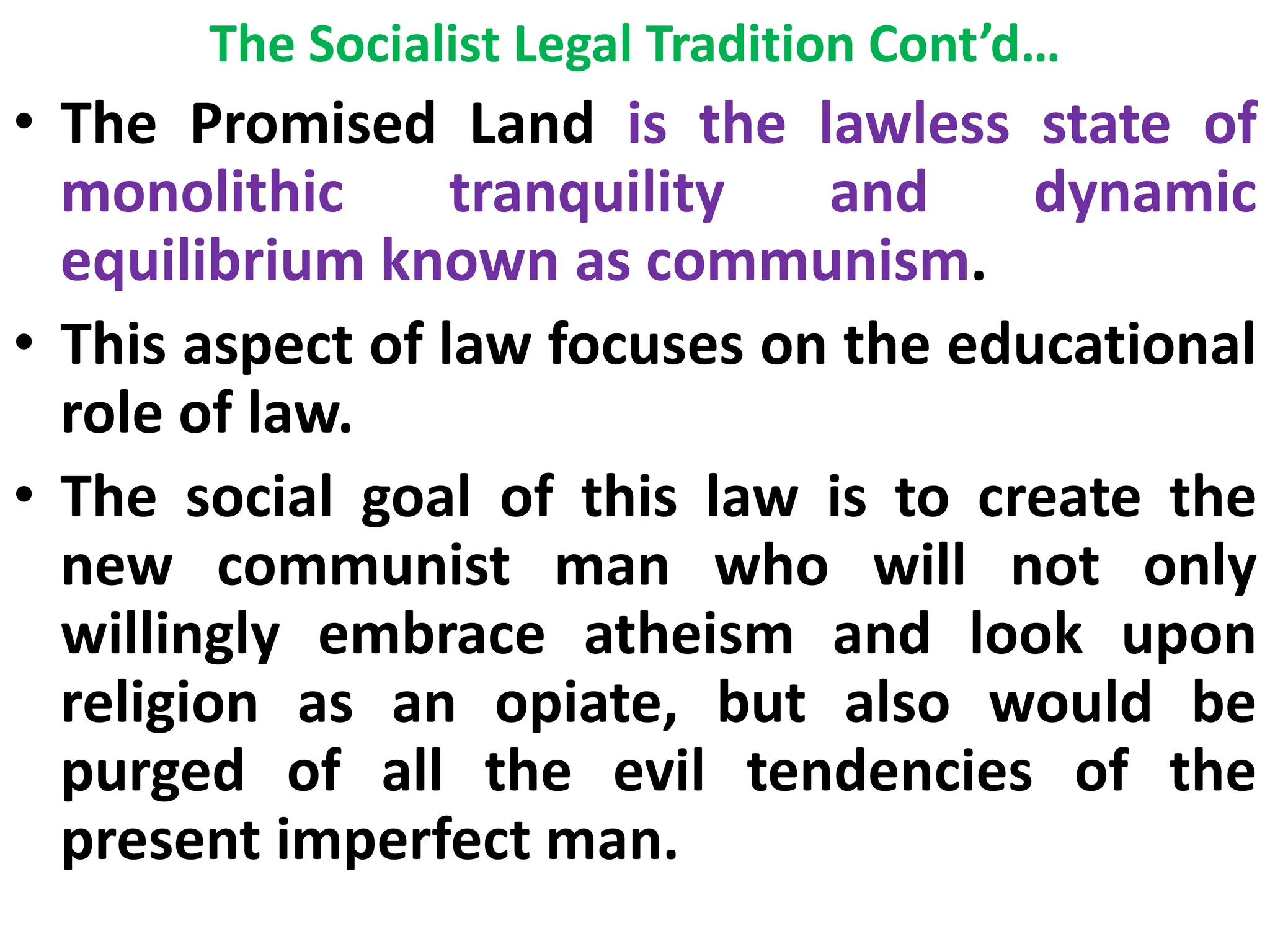 Legal History and Tradition Lecture Notes | PPTX