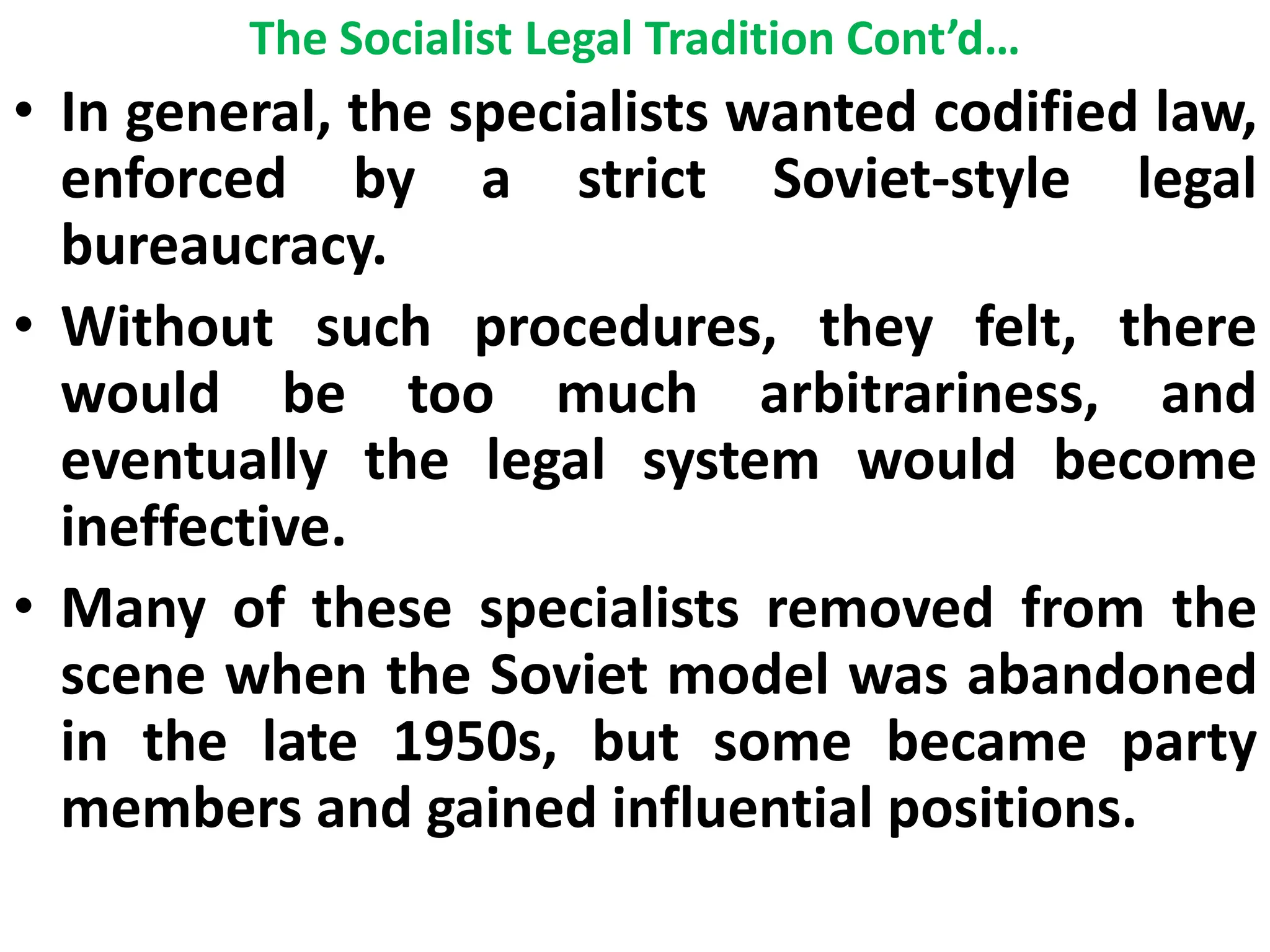 Legal History and Tradition Lecture Notes | PPTX