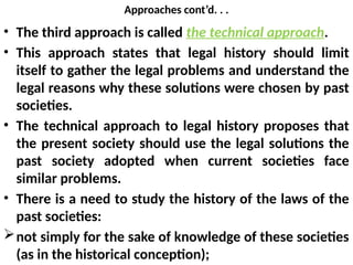 Legal History and customary law best.ppt