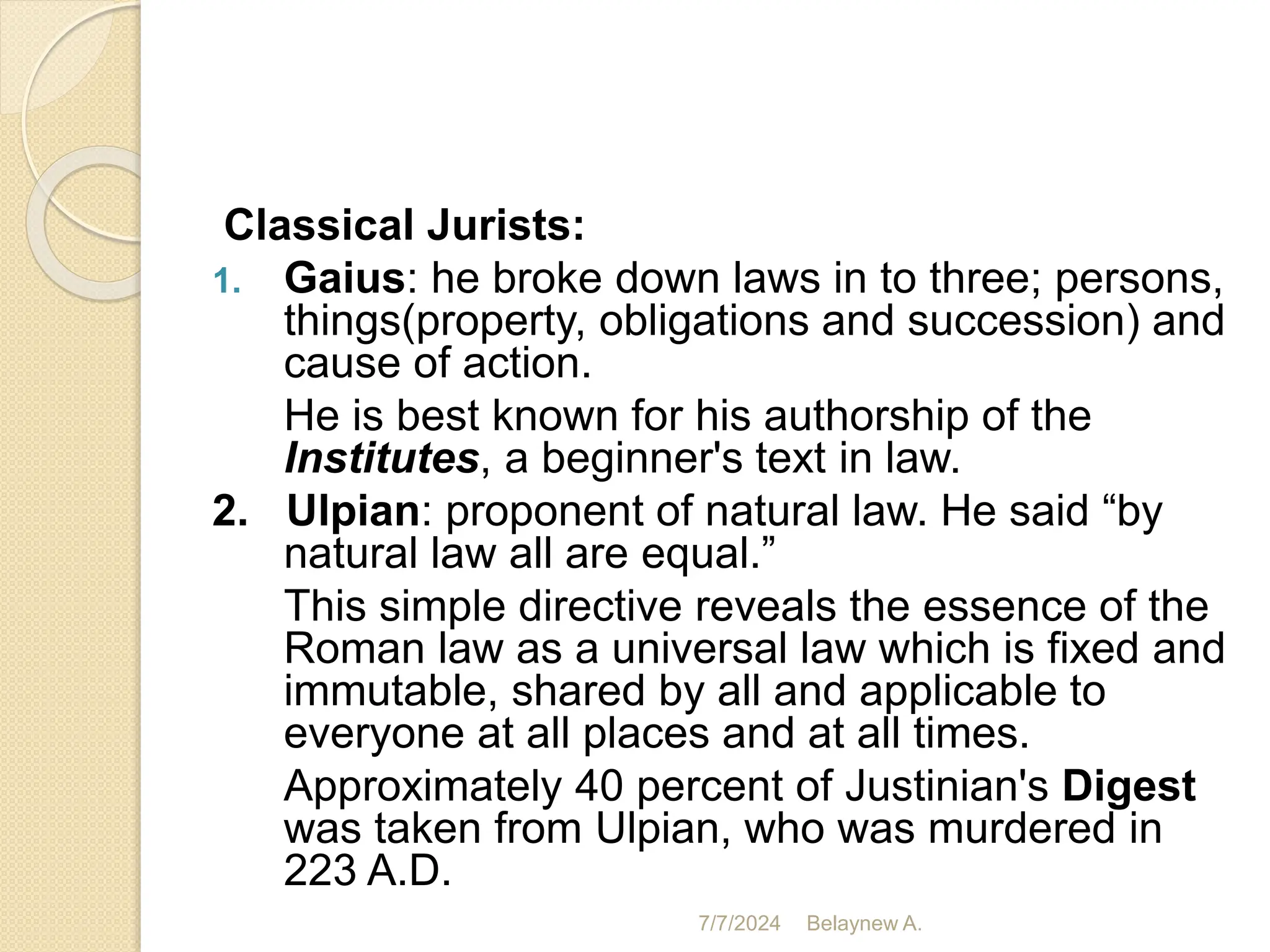 Legal History and Customary Law Lecture 3 nd 4.pptx