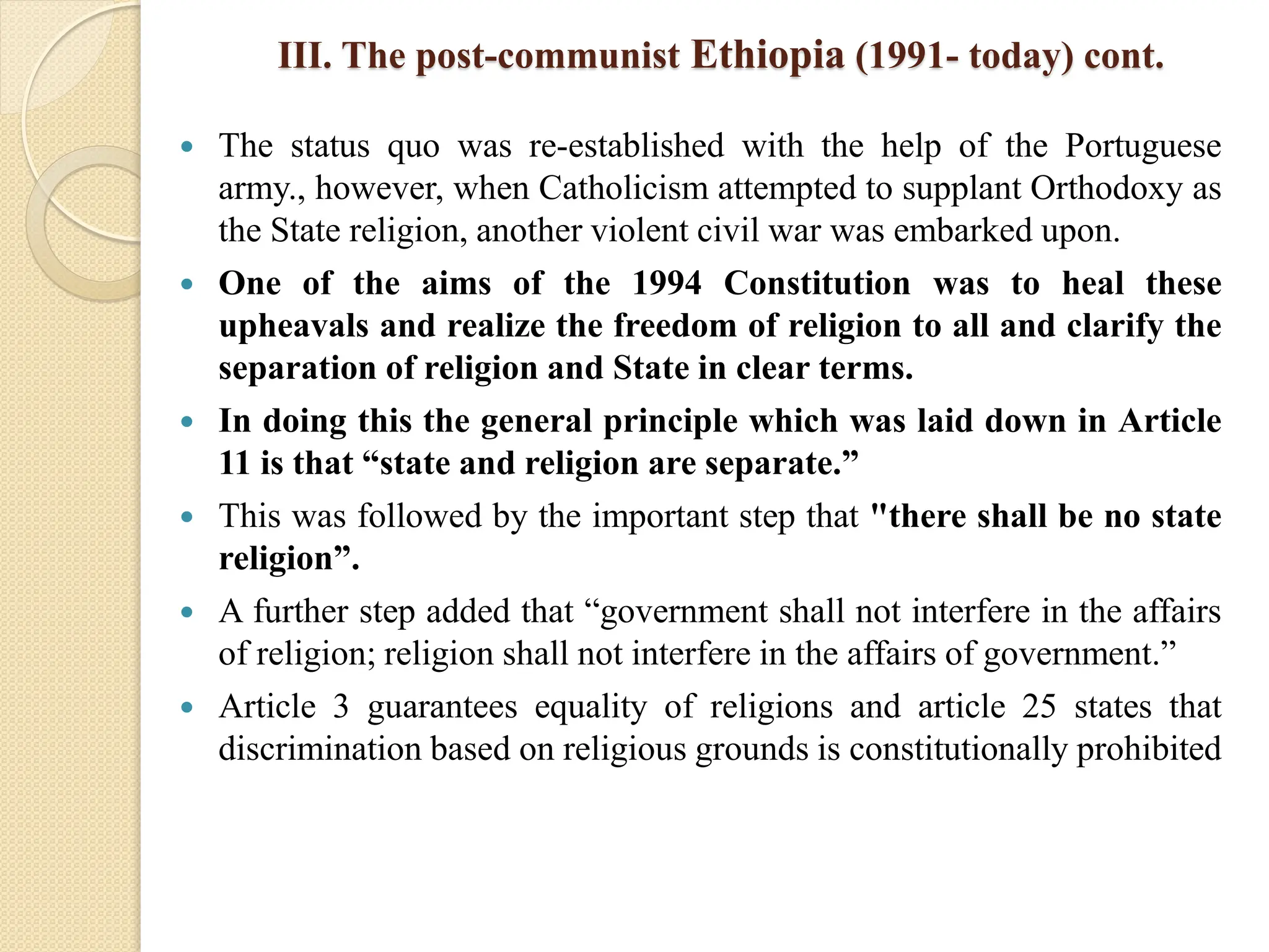 Legal History and customary law in Ethiopia | PDF