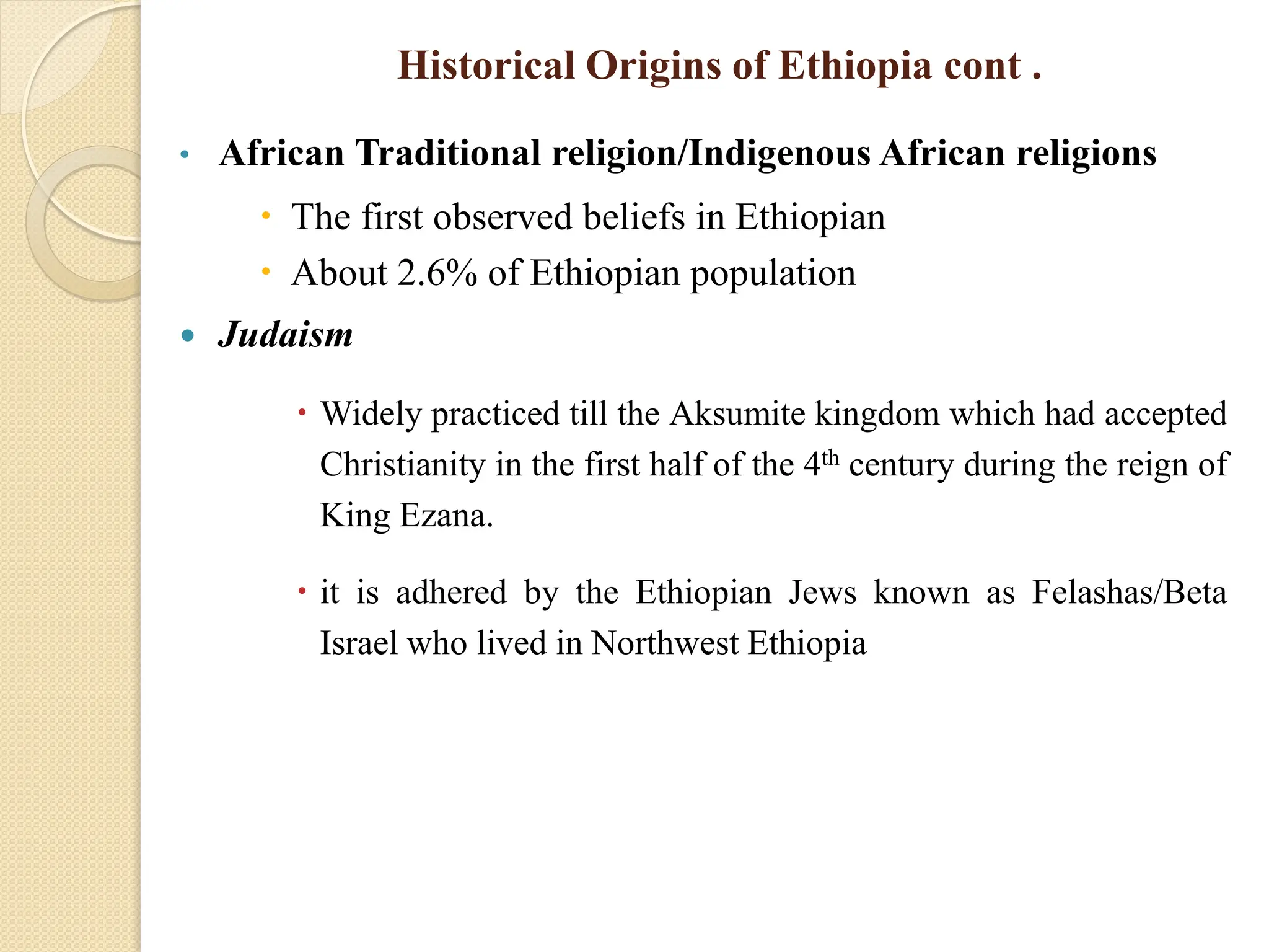Legal History and customary law in Ethiopia | PDF