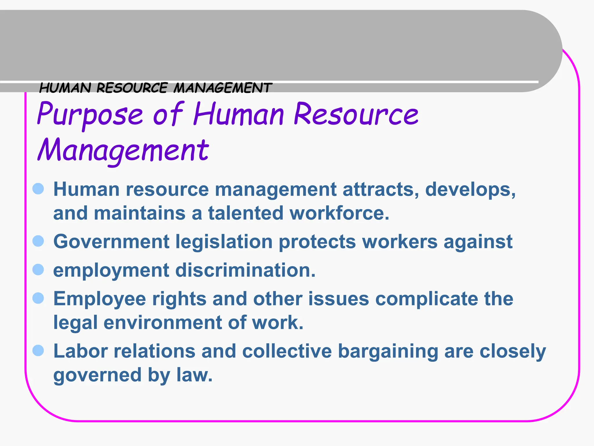 Legal HR.ppt legal hrm ppt ppt on human resource management legal ...