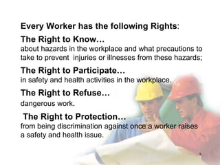 Legal HSE Responsibilities of Employers.ppt | First Aid | Injuries