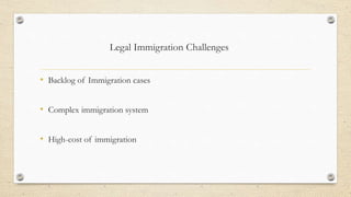 Legal Immigration challenges in US.pptx