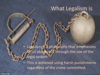 Legalism in china | PPTX