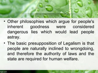 Legalism | PPT