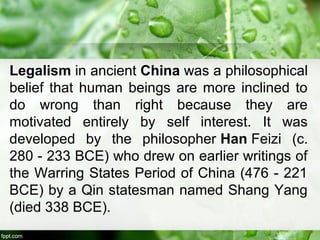 Legalism Han