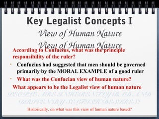 Legalism 1112 | PPT