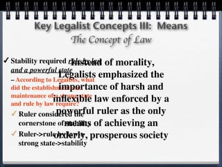 Legalism 1314 | PPT