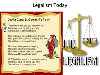 Legalism by edwin and katherine | PPT