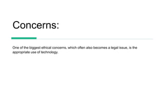 Legal issues | PPTX