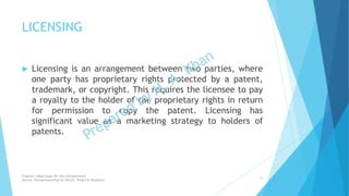 Legal issues for the entrepreneurs | PPTX