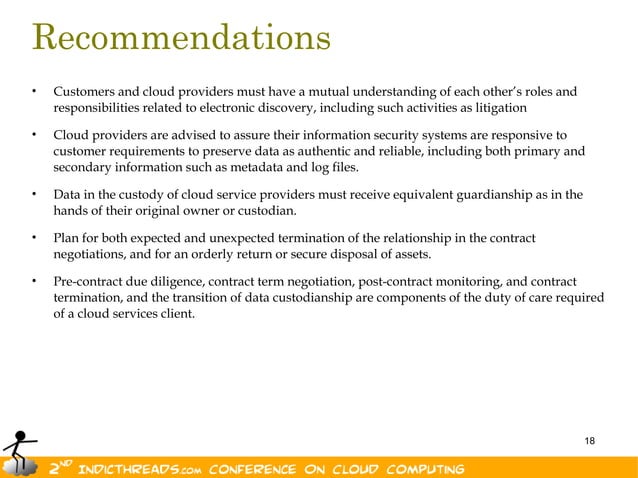 Legal issues in cloud computing | PPT | Cloud Computing | Internet