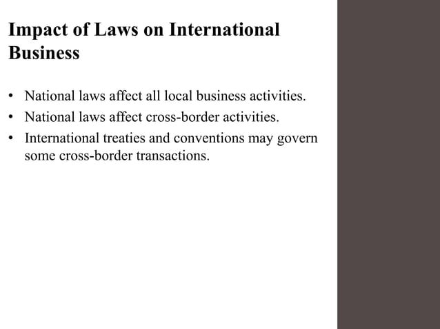Legal Issues In International Business PPT legal-issues-in-international-business-ppt