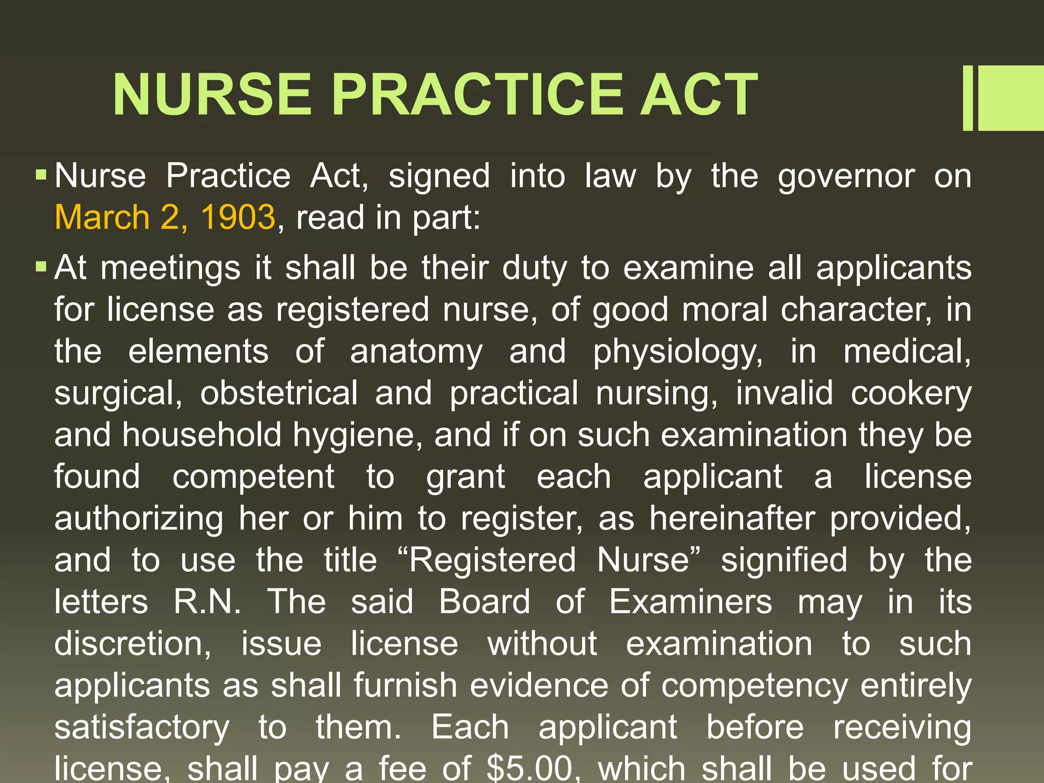 Legal issues in nursing | PPTX