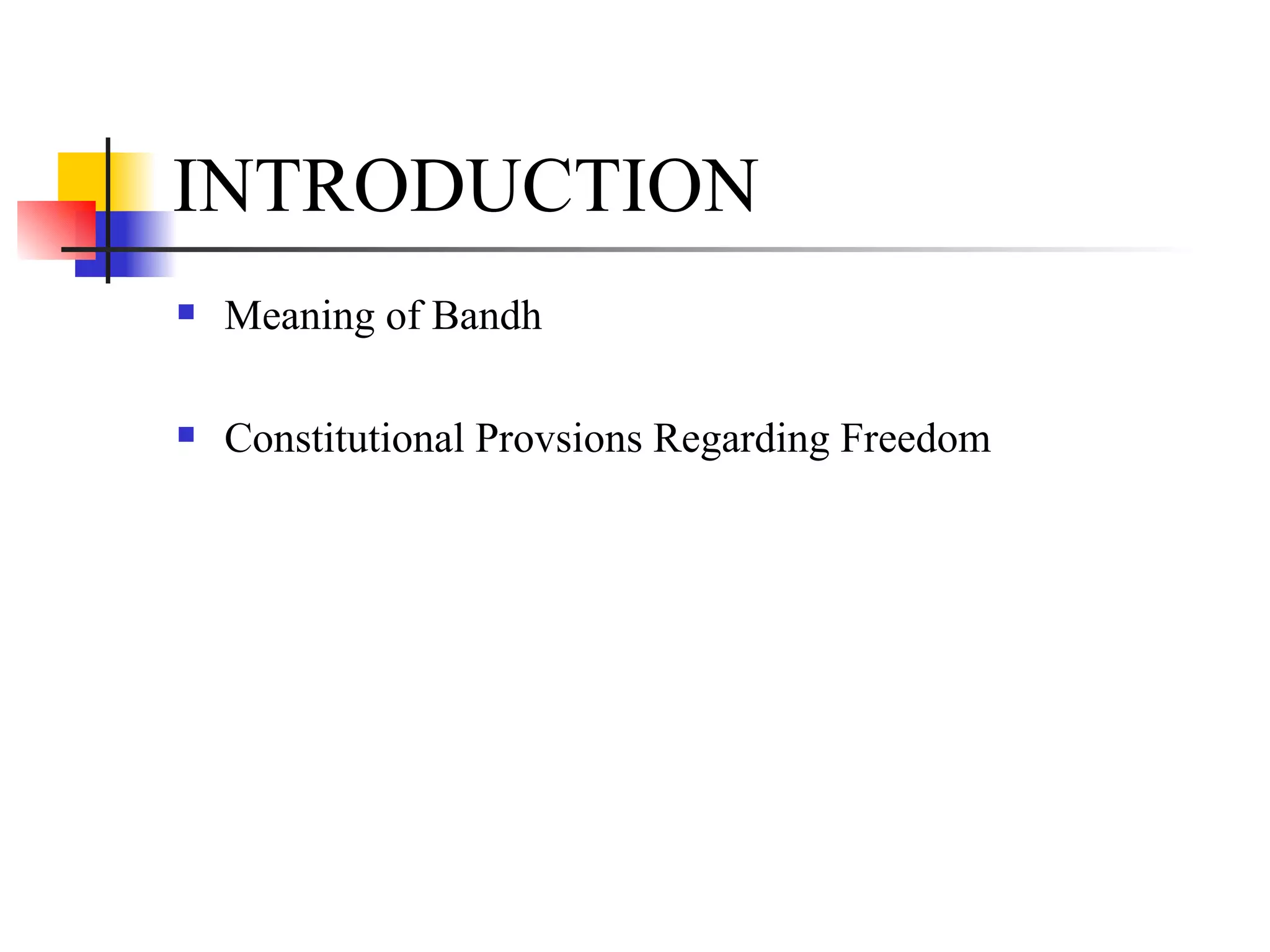 Legality of bandh | PPT
