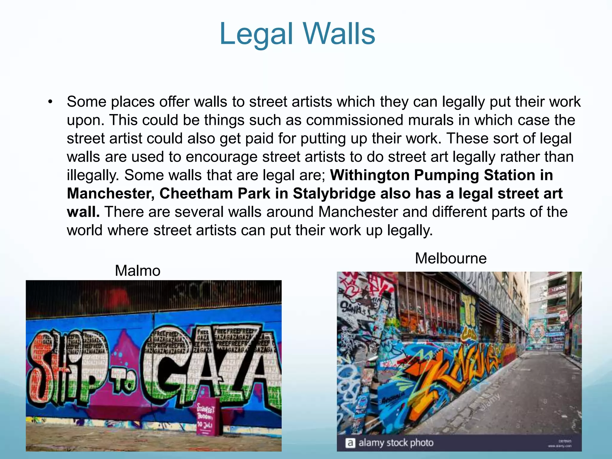 Legality of street art | PPT