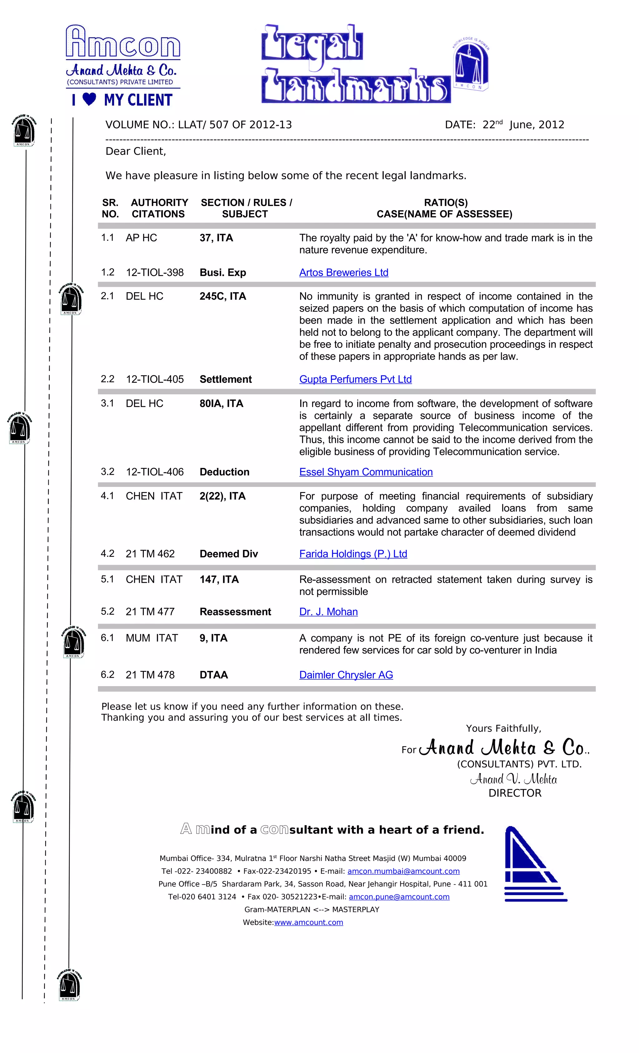 Legal landmark 507 | PDF