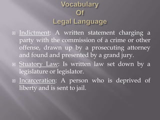 Legal language | PPTX