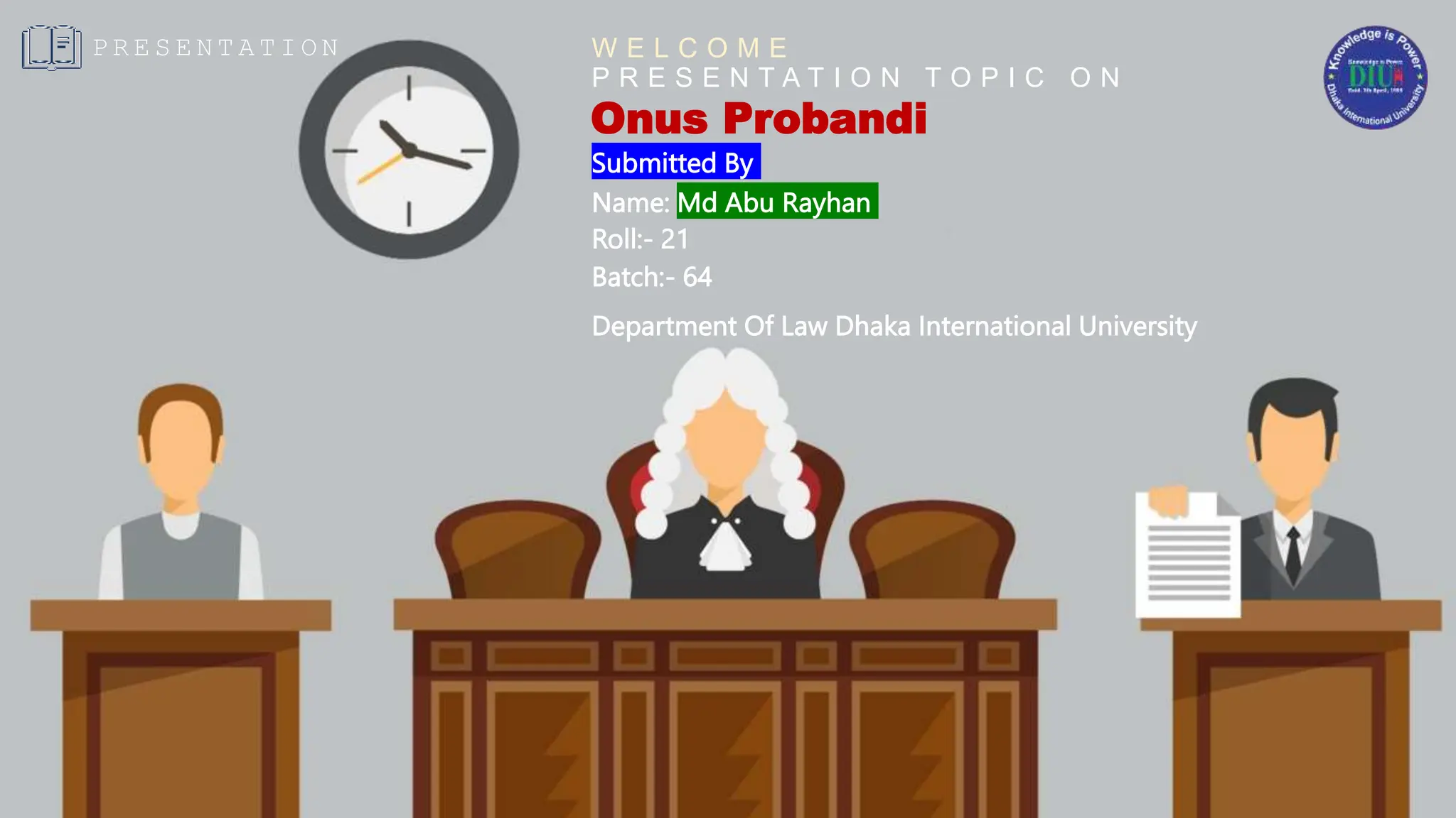 Legal Latin Term -Onus Probandi- Slide.pptx