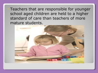 Legal Liability Of Teachers And Administrators | PPT