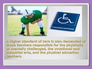 Legal Liability Of Teachers And Administrators | PPT