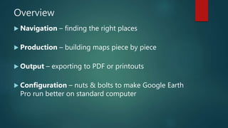 Legal Mapping in Google Earth Pro | PPTX