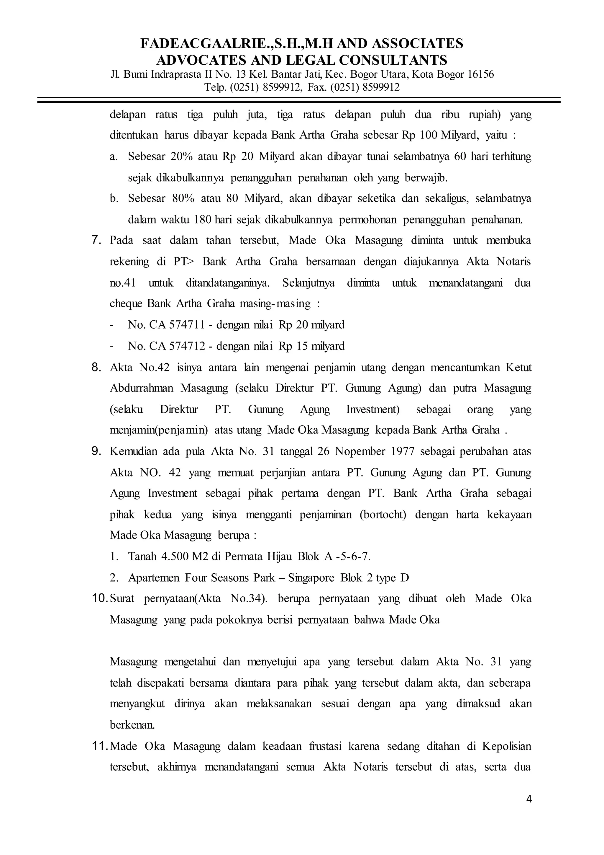 Legal memorandum | DOCX