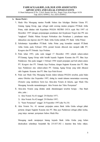 Legal memorandum | DOCX