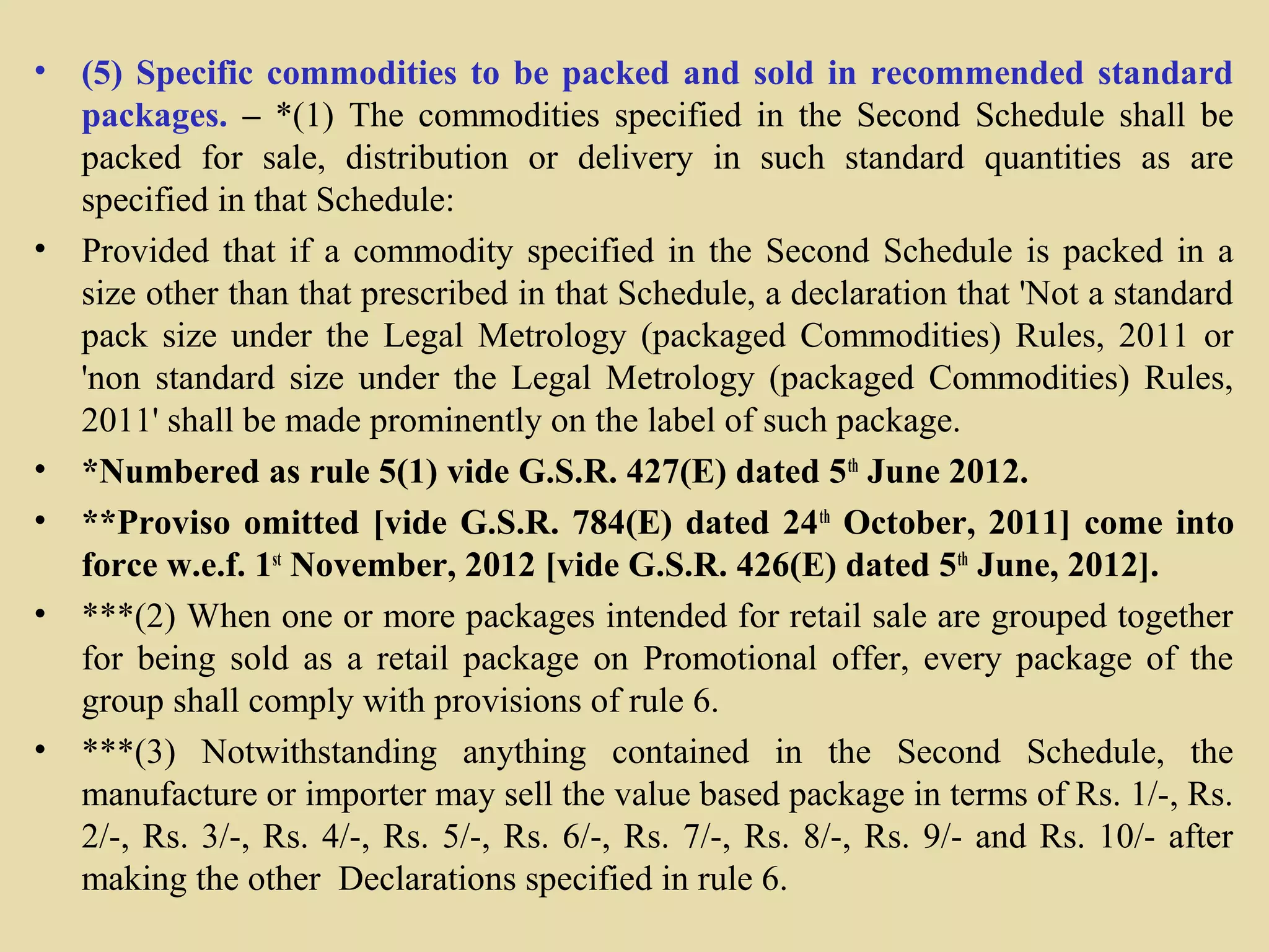 Legal Metrology Workshop Presentation | PPS
