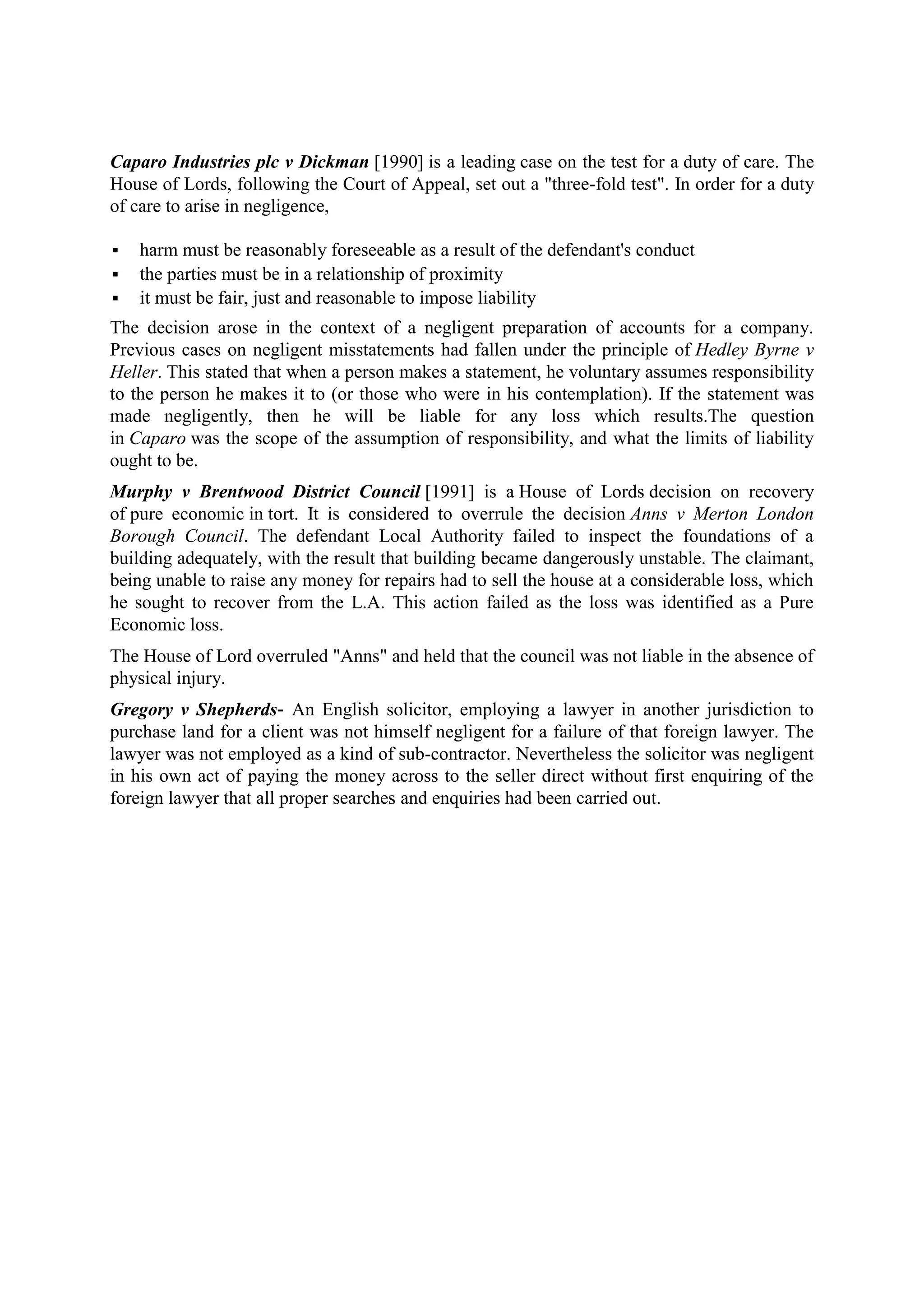 Legal Opinions Brief Review | DOCX