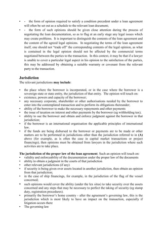 Legal Opinions Brief Review | DOCX