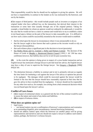 Legal Opinions Brief Review | PDF