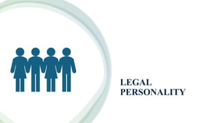 Legal Personality (Unit 2 - AI law and ethics) (1).pptx