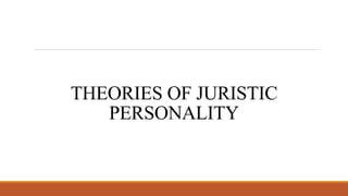 Legal person juri | PPTX