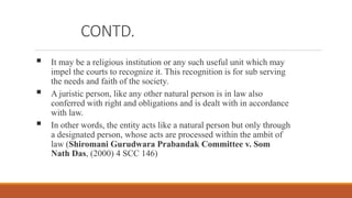 Legal person juri | PPTX