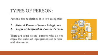 Legal person juri | PPTX