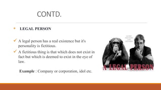 Legal person juri | PPTX