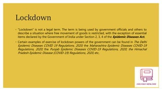 Legal perspective of covid 19 new | PPTX | Infectious Diseases | Diseases and Conditions