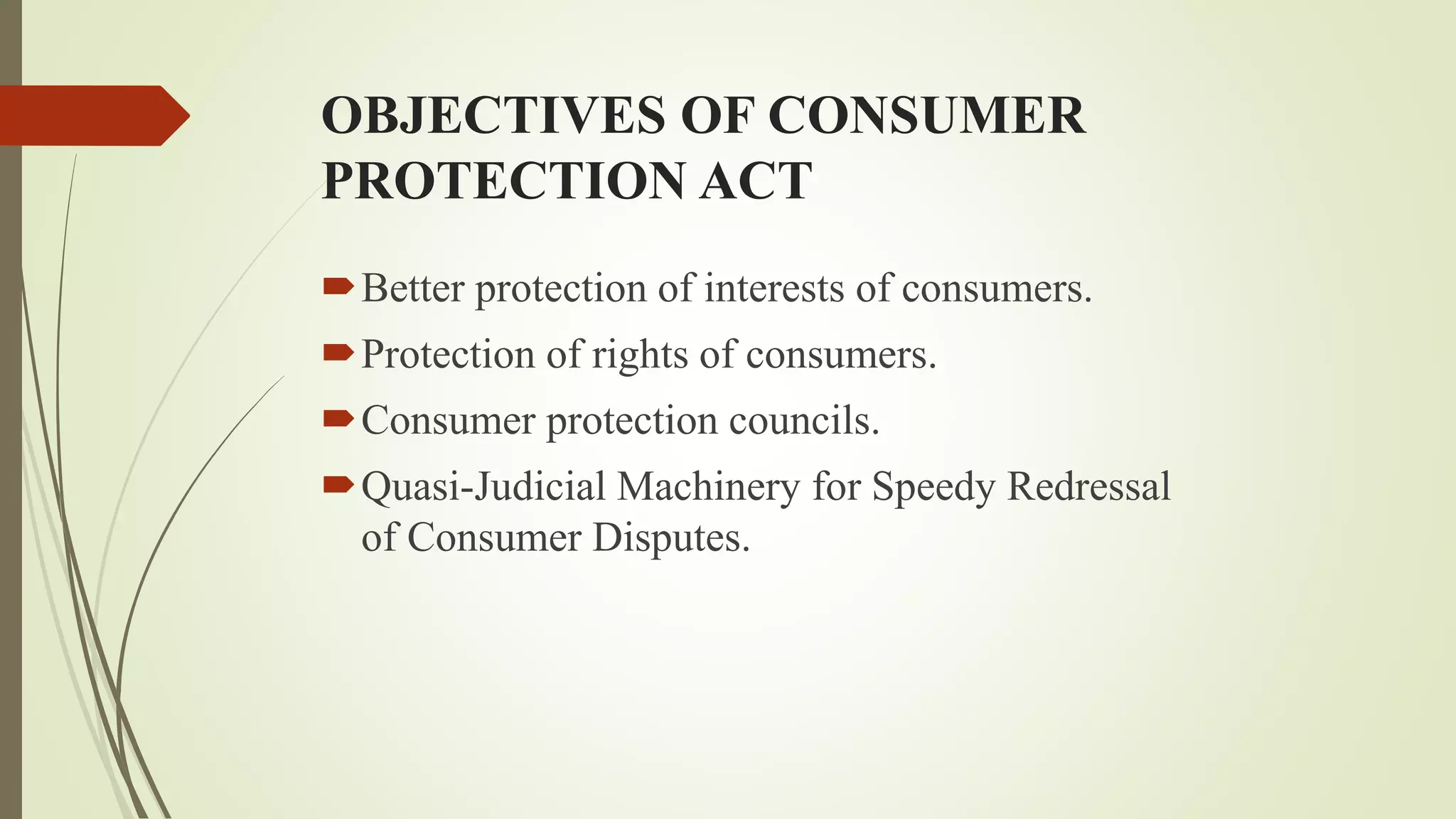 consumer protection act 1986 | PPTX | Consumer Issues | Business
