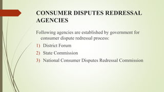 consumer protection act 1986 | PPTX | Consumer Issues | Business