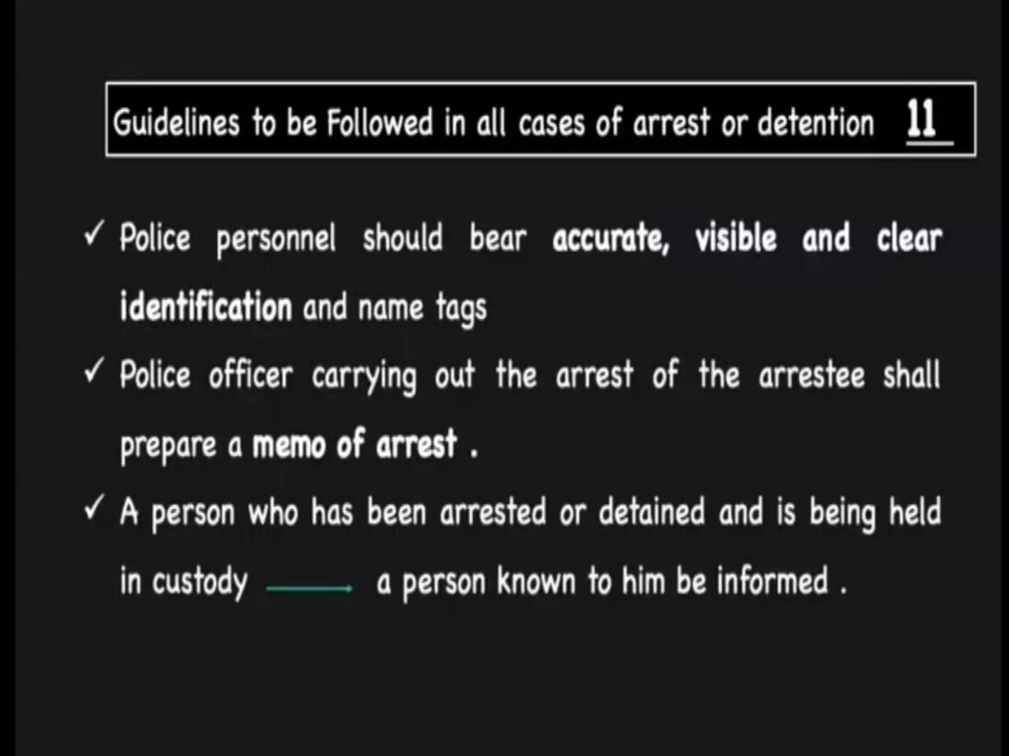 DK Basu vs State of West bengal | PPTX