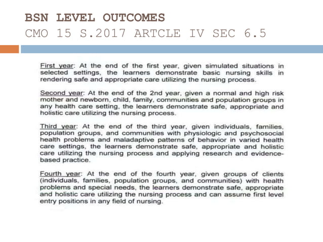 CMO 30 S.2001/CMO14 S. 2009/CMO 15 S 2017 COMPARISON | PPTX | Professional School | Postgraduate ...