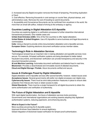 Digital Attestation and E-Apostille Services – The Future of Document ...