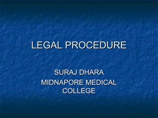 Legal procedure | PPT