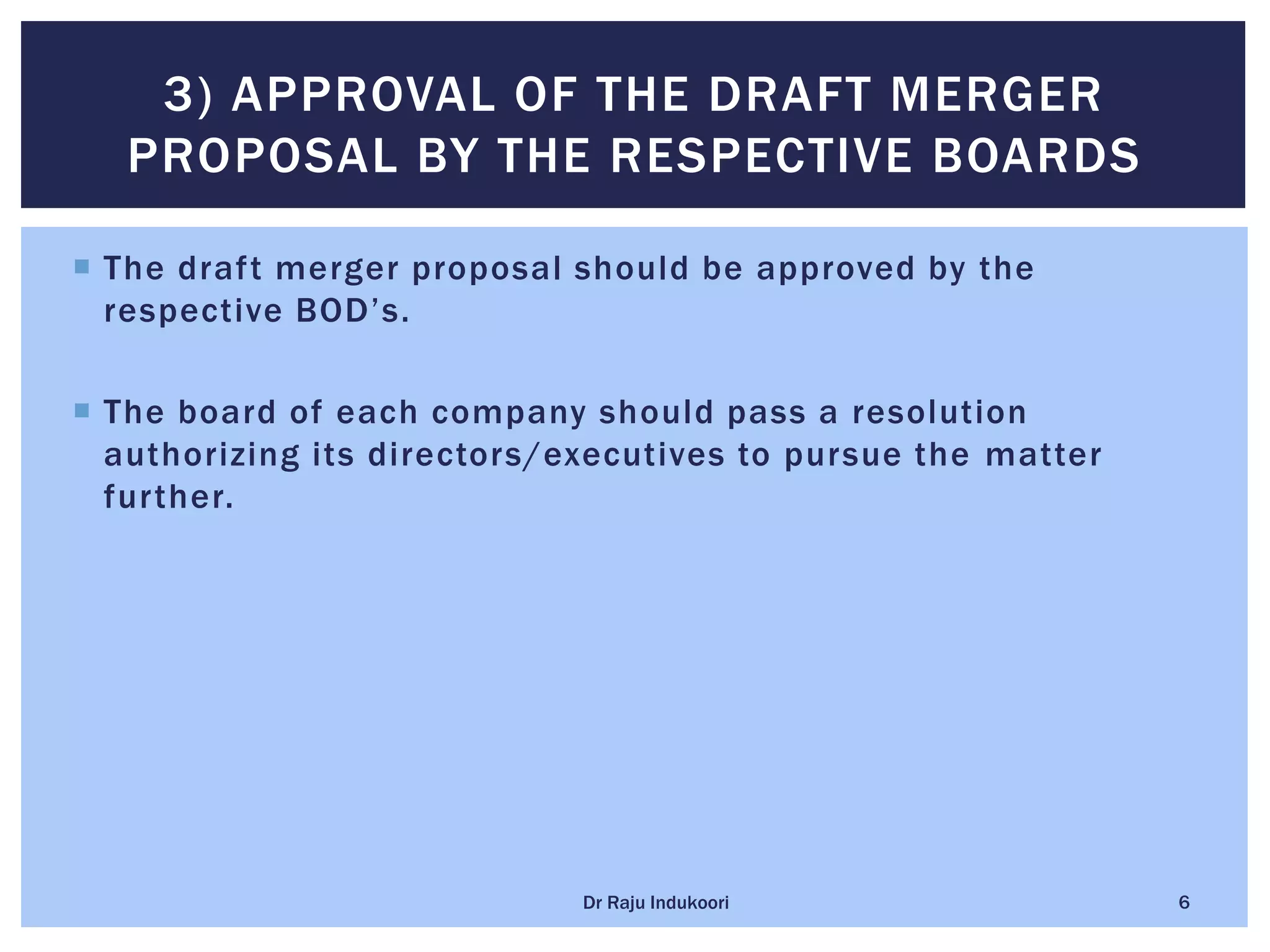 Legal procedure for mergers and Acquisitions | PPTX
