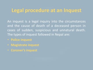 Legal procedure in criminal courts in Nepal | PPTX